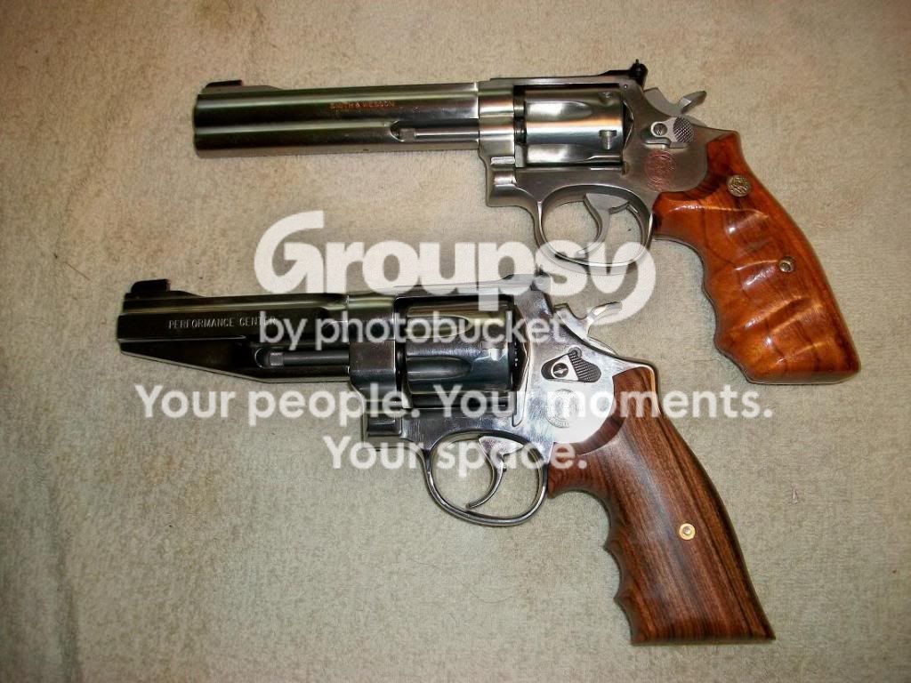 Ahrends grips for the 627-5 | Smith And Wesson Forums